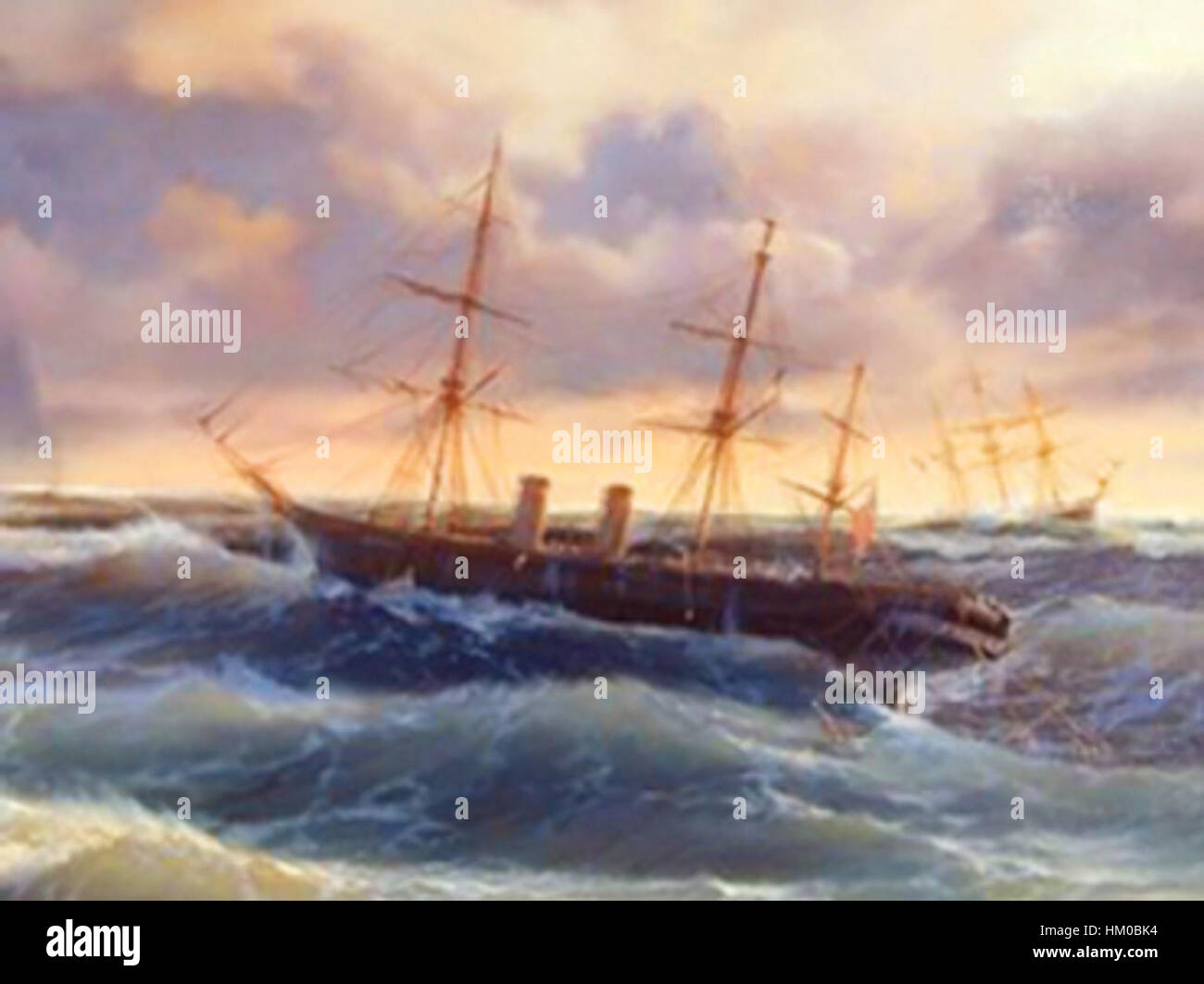 HMS Prince (1854 Stock Photo - Alamy