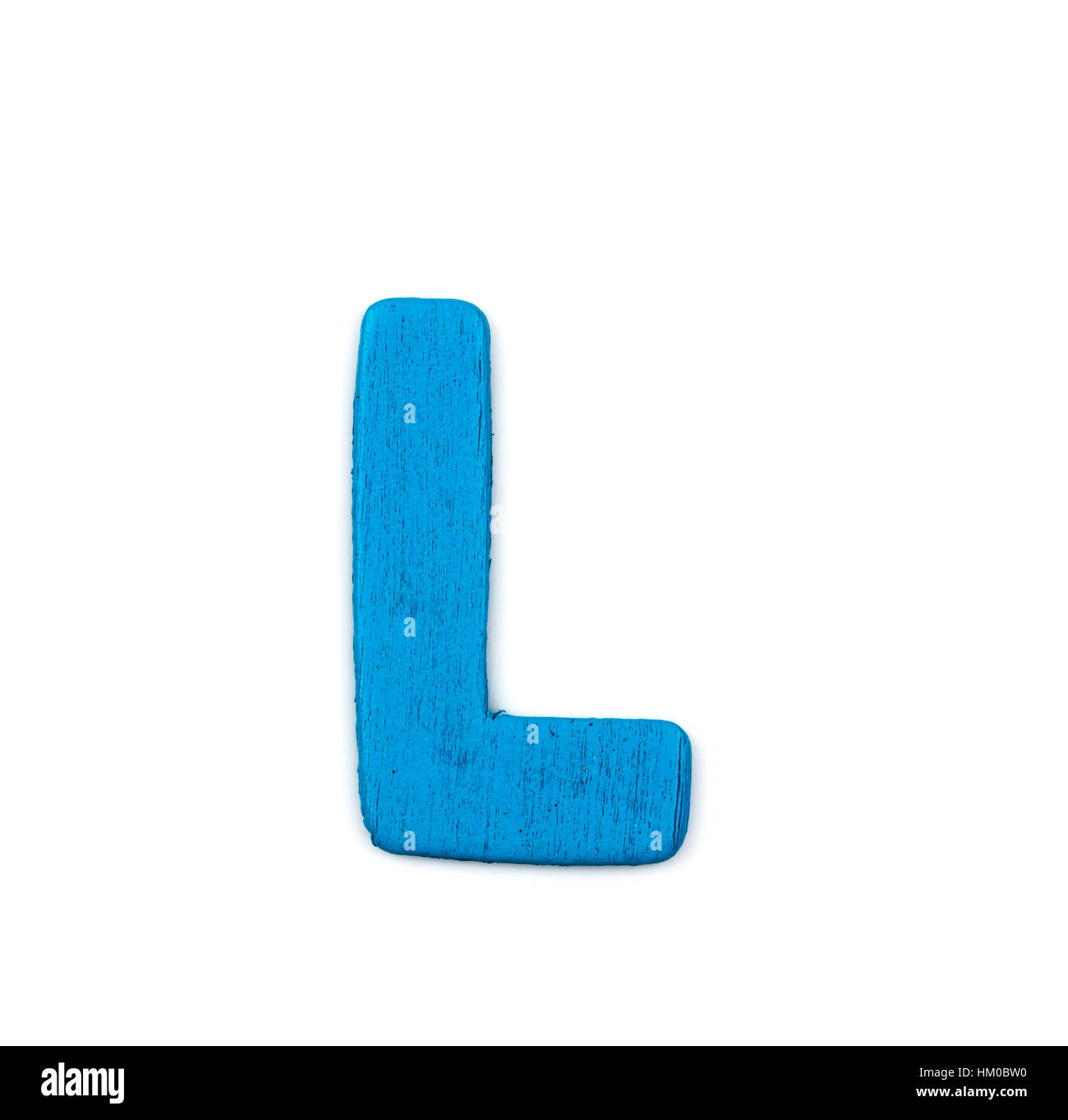 Colorful wooden alphabet letter on white background ,L Stock Photo - Alamy