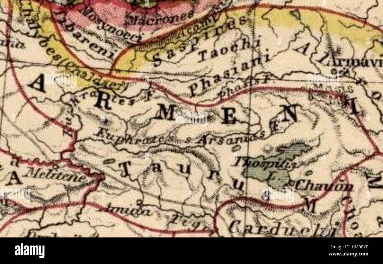 This map, created by Heinrich Kiepert in 1903, illustrates the regions ...