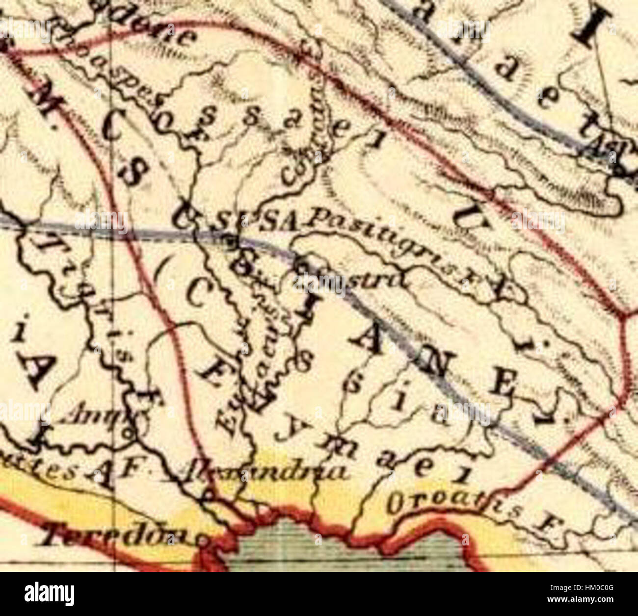 Ancient persia map hi-res stock photography and images - Alamy