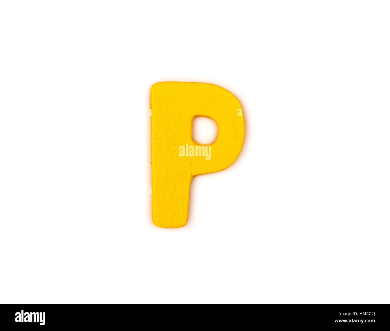 Colorful wooden alphabet letter on white background ,P Stock Photo - Alamy
