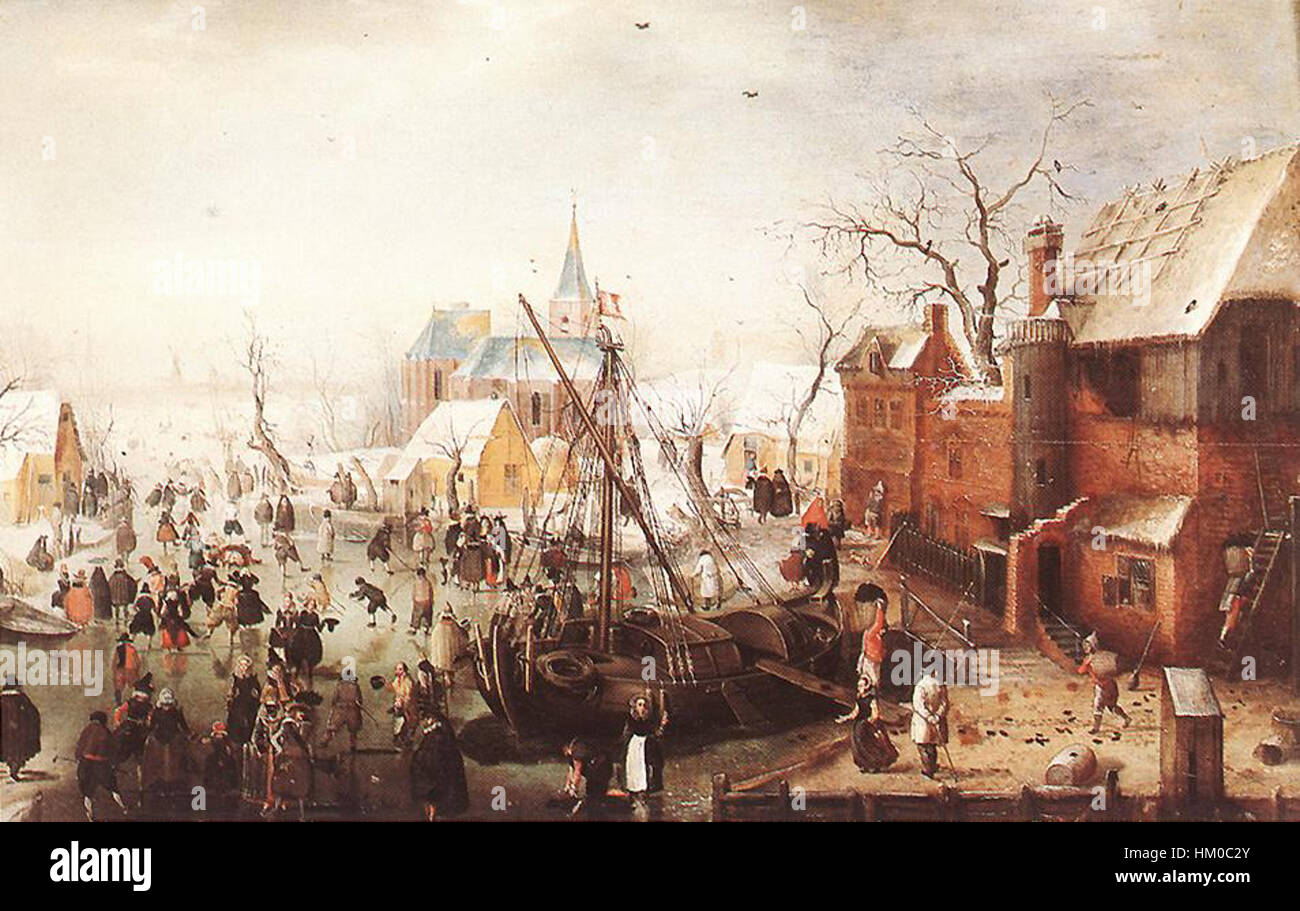 Hendrick avercamp winter scene hi-res stock photography and images - Alamy