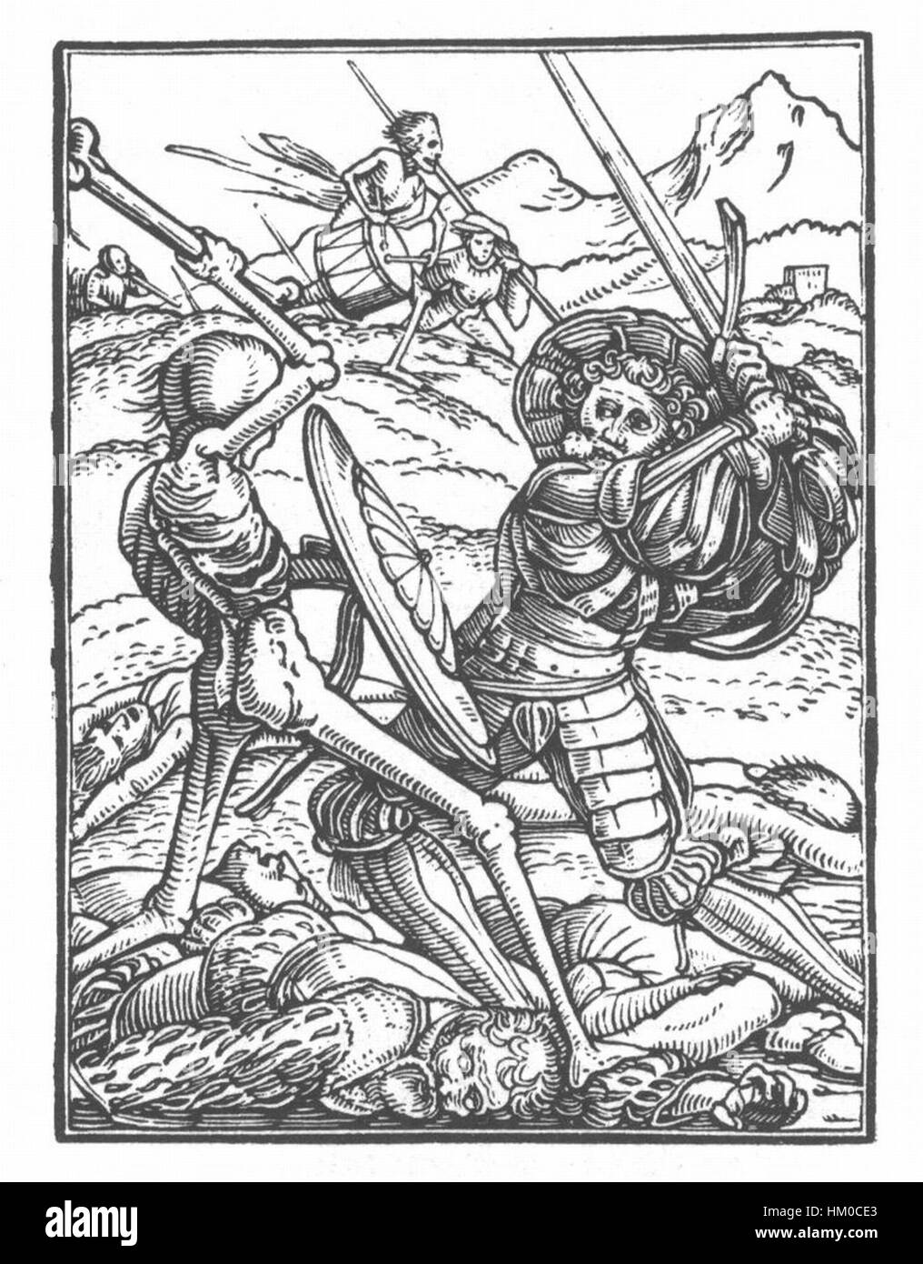 Hans Holbein’s 'Danse Macabre 42' is a classic work from his famous ...