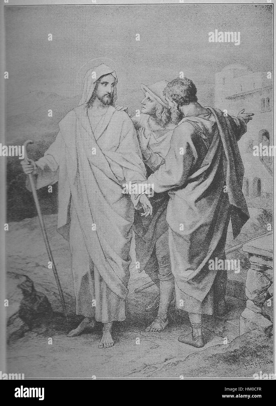 This historical painting by Heinrich Hoffman captures the essence of ...