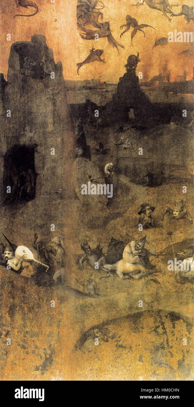 'The Fall of the Rebel Angels' by Hieronymus Bosch is a captivating ...