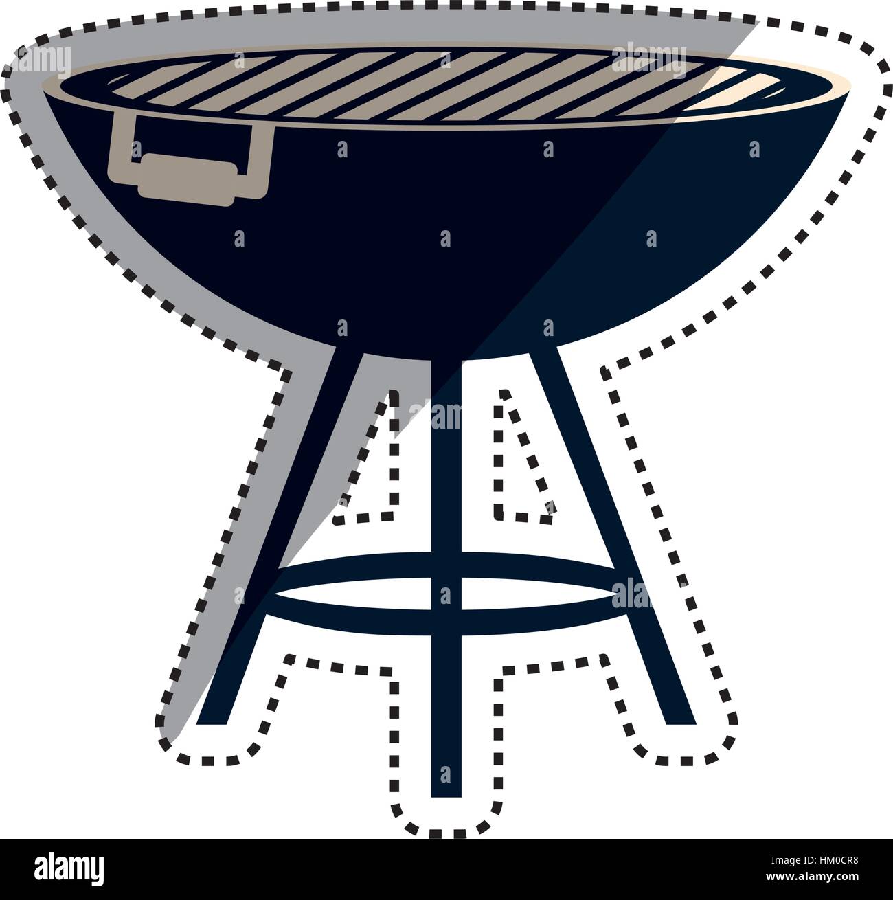 BBQ grill isolated icon vector illustration graphic design Stock Vector ...