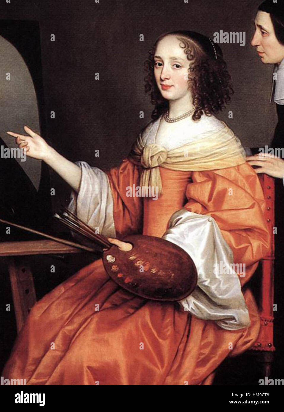 This detail from the painting by Gerrit van Honthorst features the ...