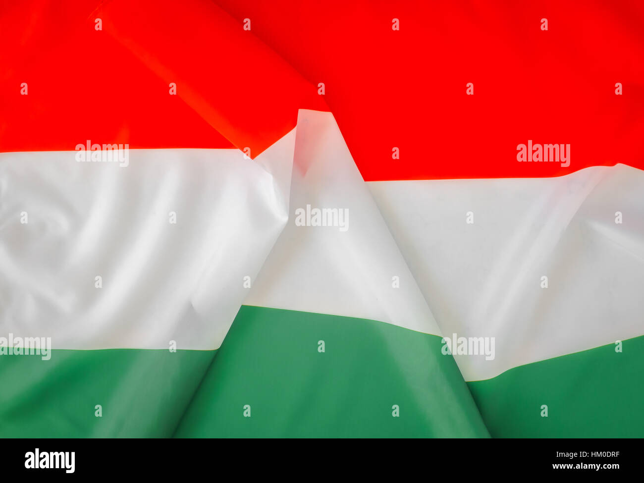 Flags of Hungary Stock Photo - Alamy