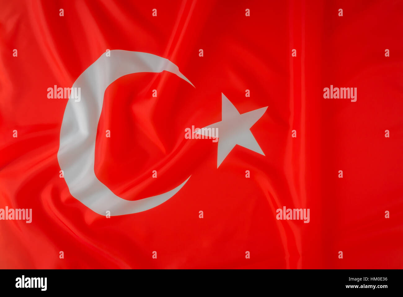 Flags of Turkey Stock Photo - Alamy