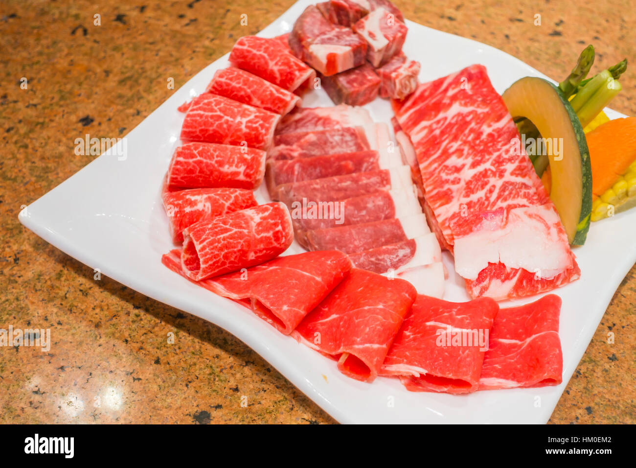 Raw fresh beef Stock Photo - Alamy