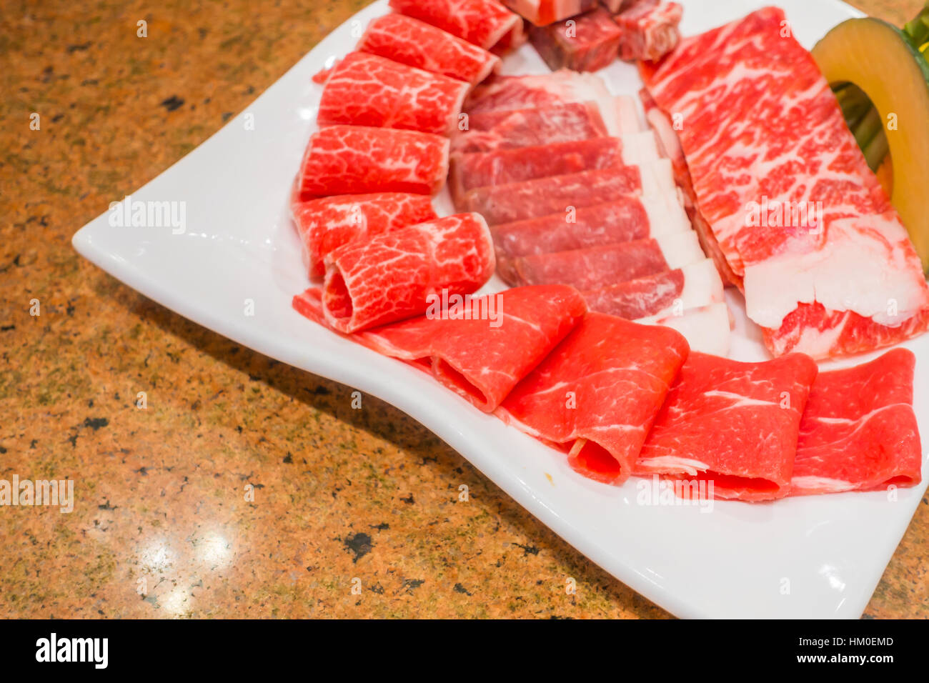 Raw fresh beef Stock Photo - Alamy
