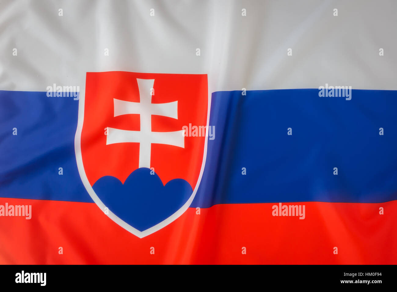 Flags of Slovakia Stock Photo - Alamy