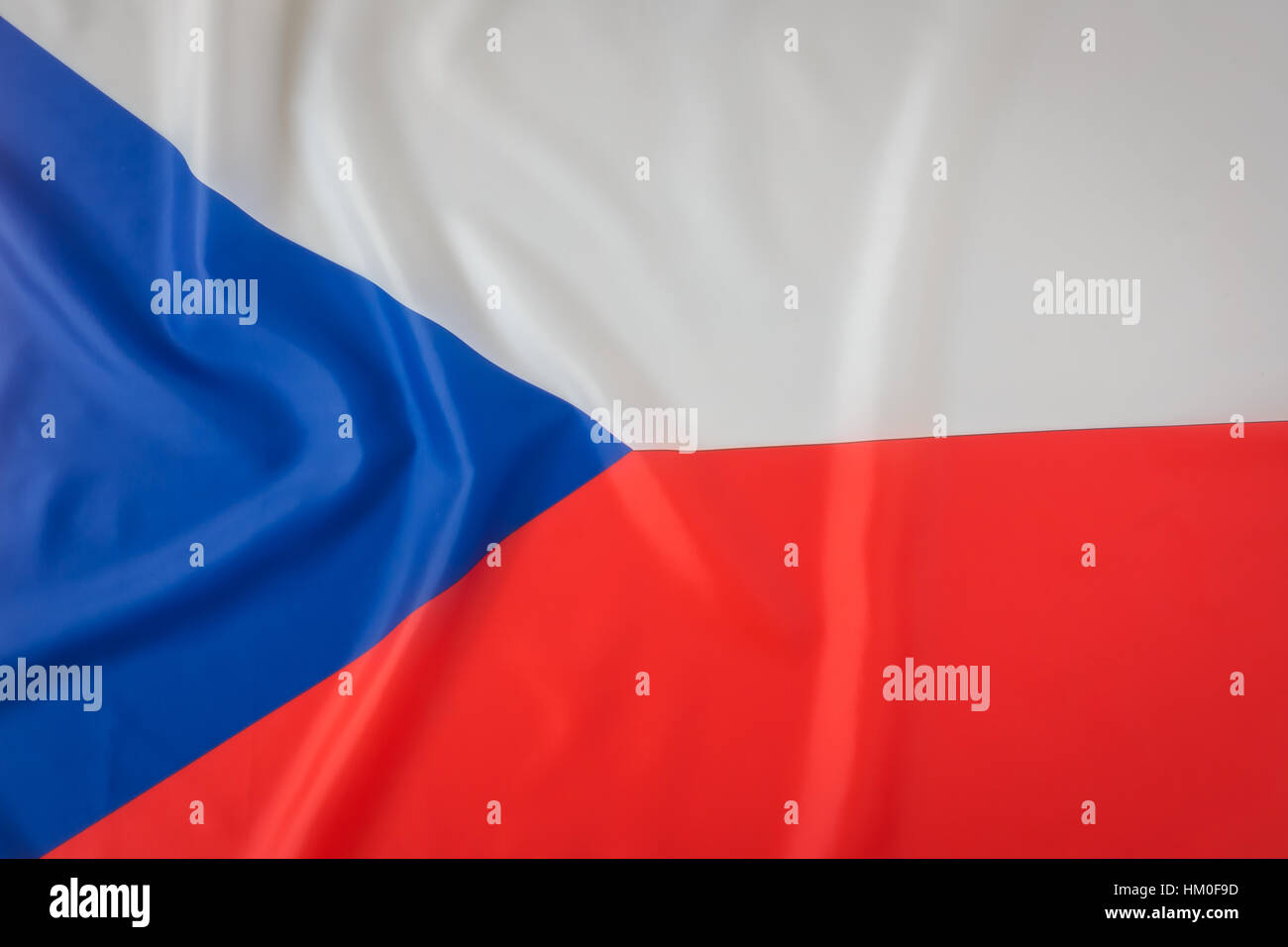 Flags of Czech Republic Stock Photo - Alamy