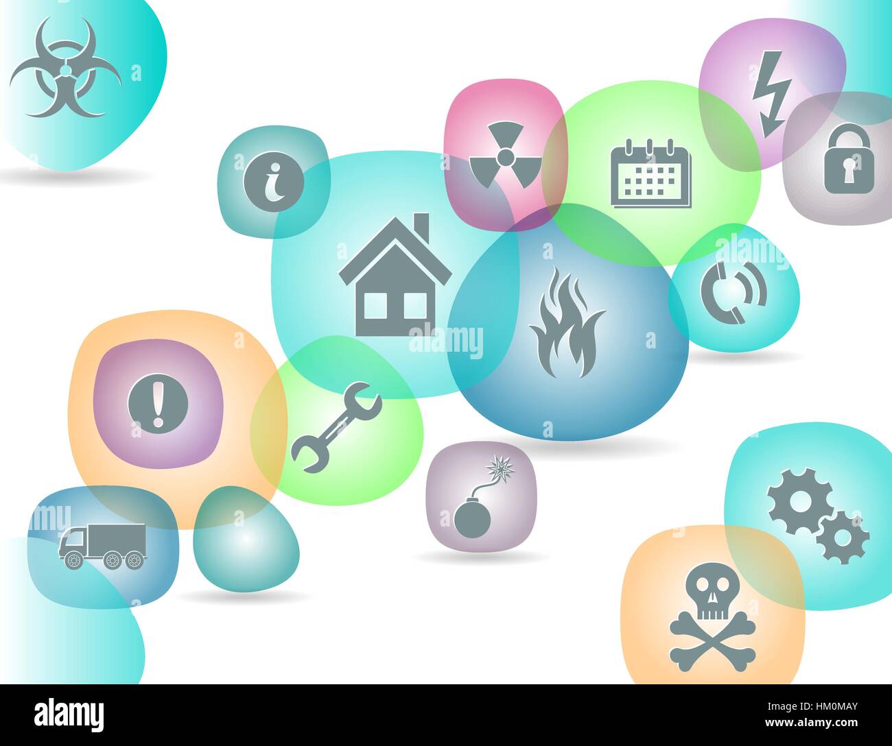 Gear symbol in transparent Stock Vector Images - Alamy