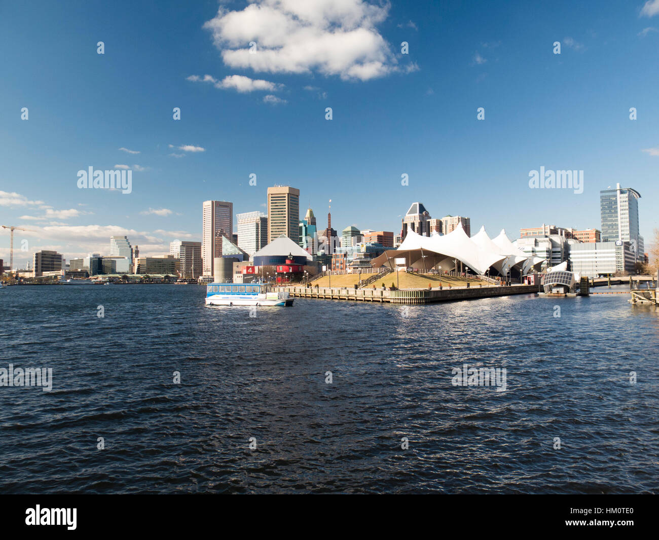 Water Taxi; Inner Harbor, Baltimore, MD Stock Photo - Alamy