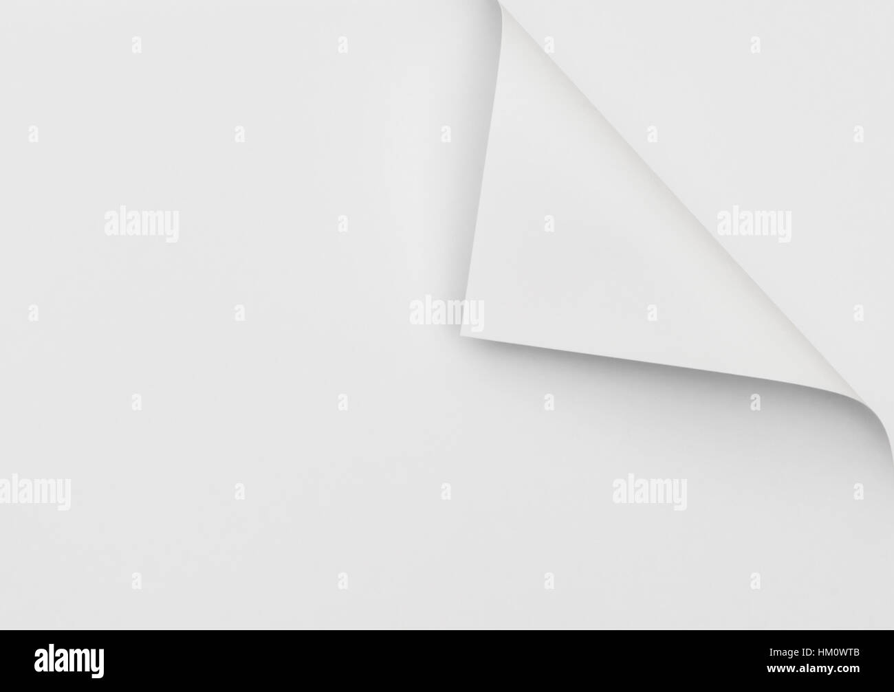 Real Paper Corner Fold Stock Photo - Alamy