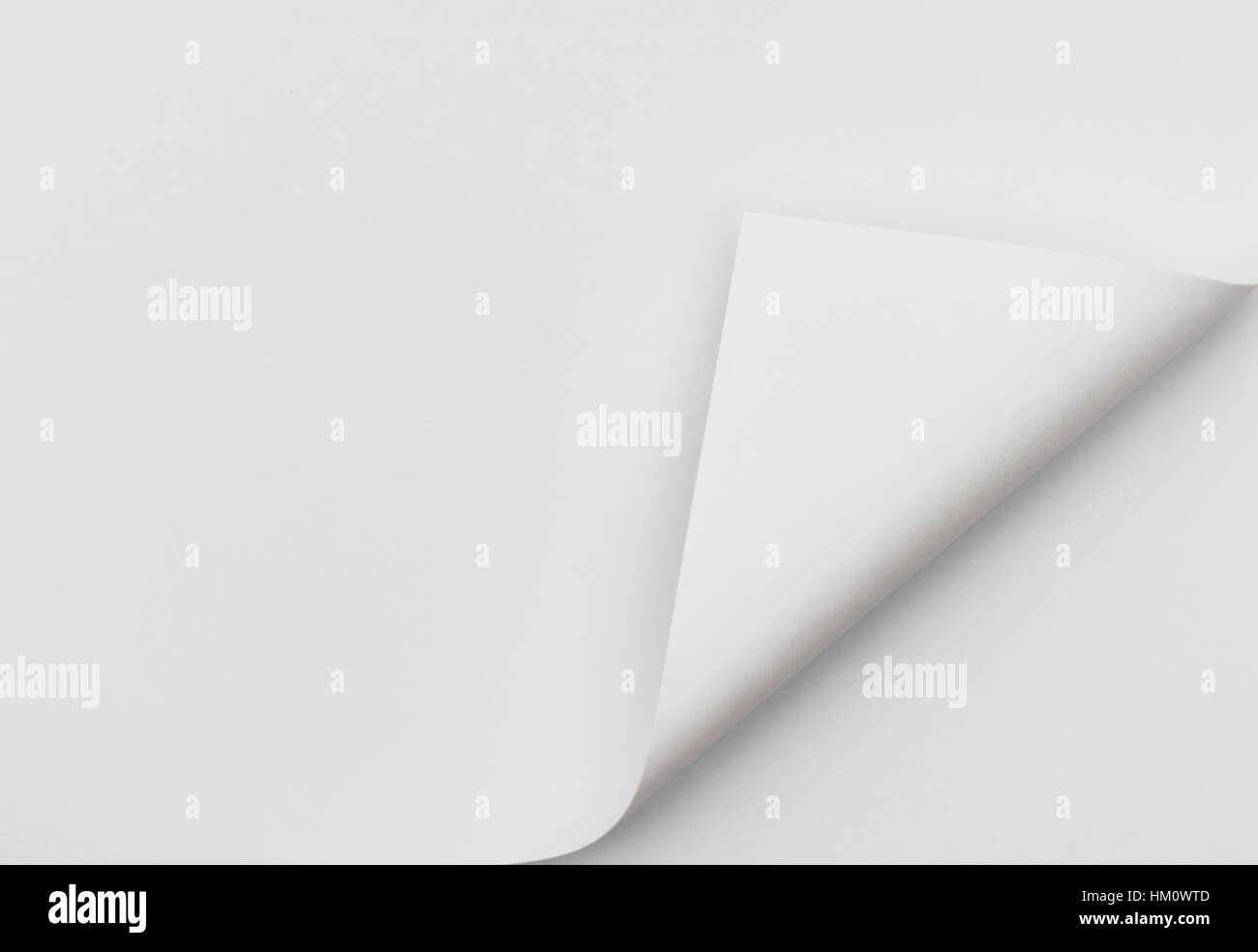 Real Paper Corner Fold Stock Photo - Alamy