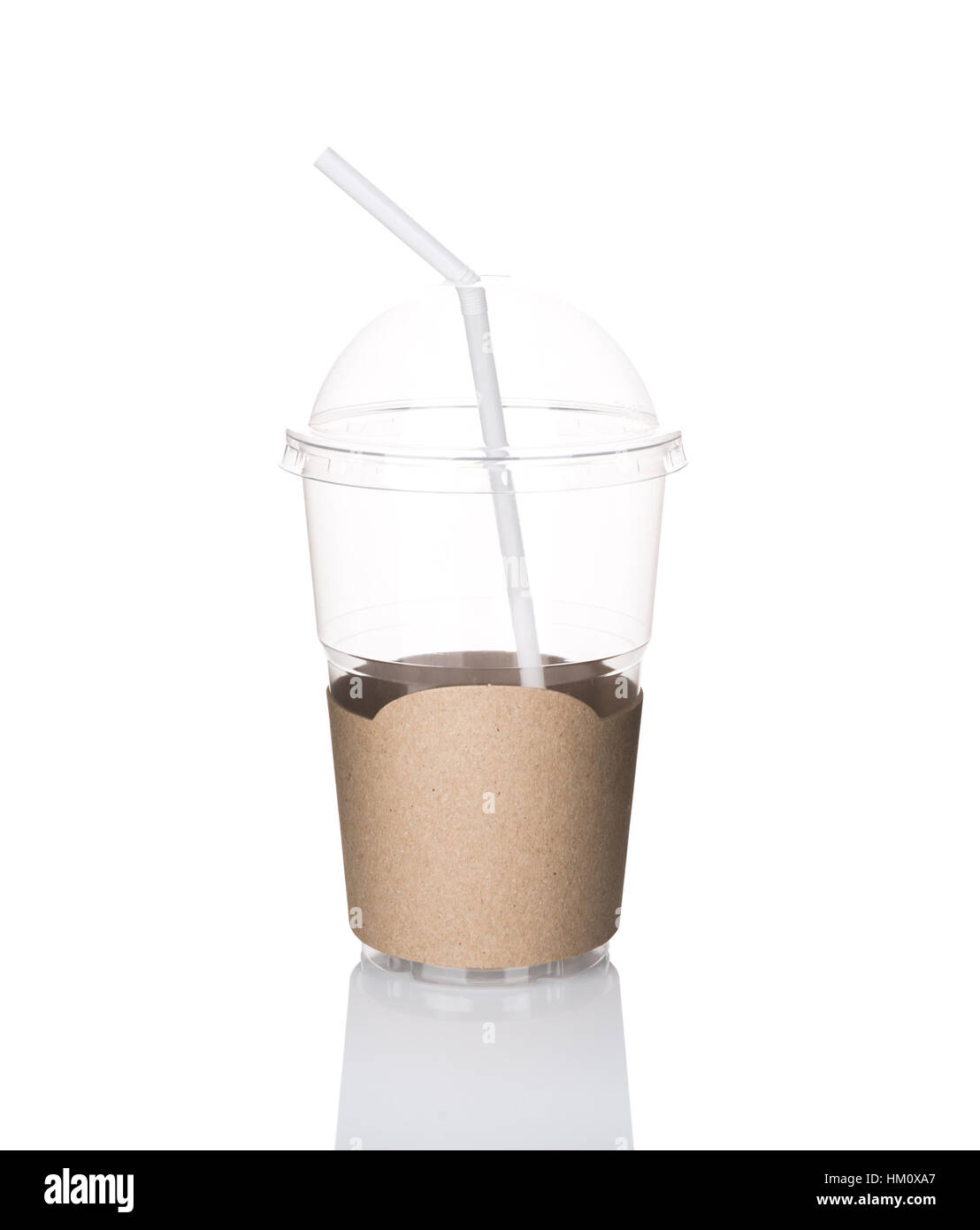 Disposable plastic cup isolated on white Stock Photo - Alamy