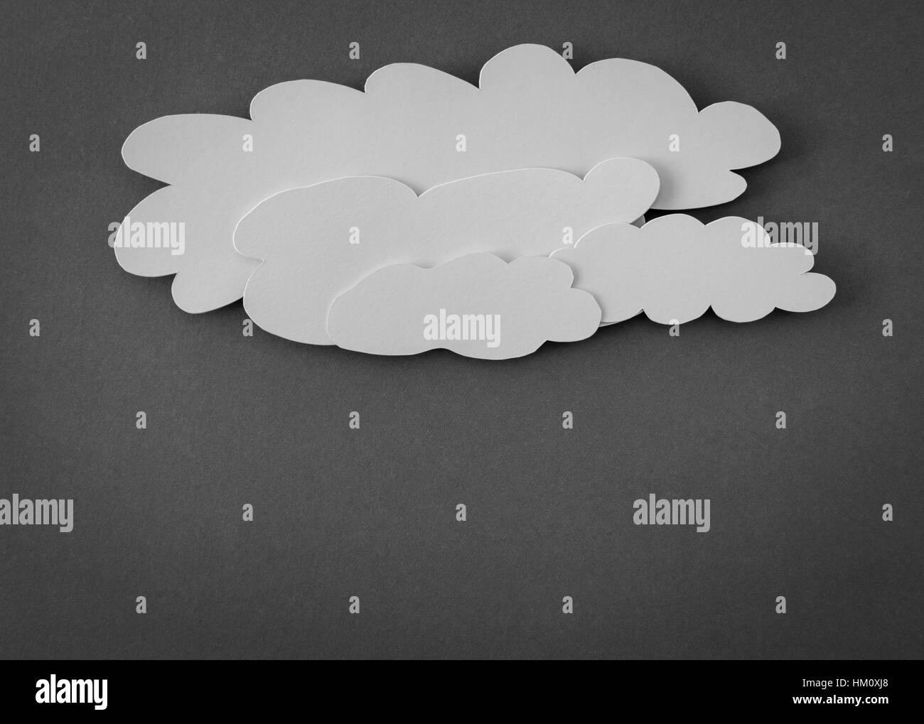 Paper cut of Cloud Stock Photo - Alamy