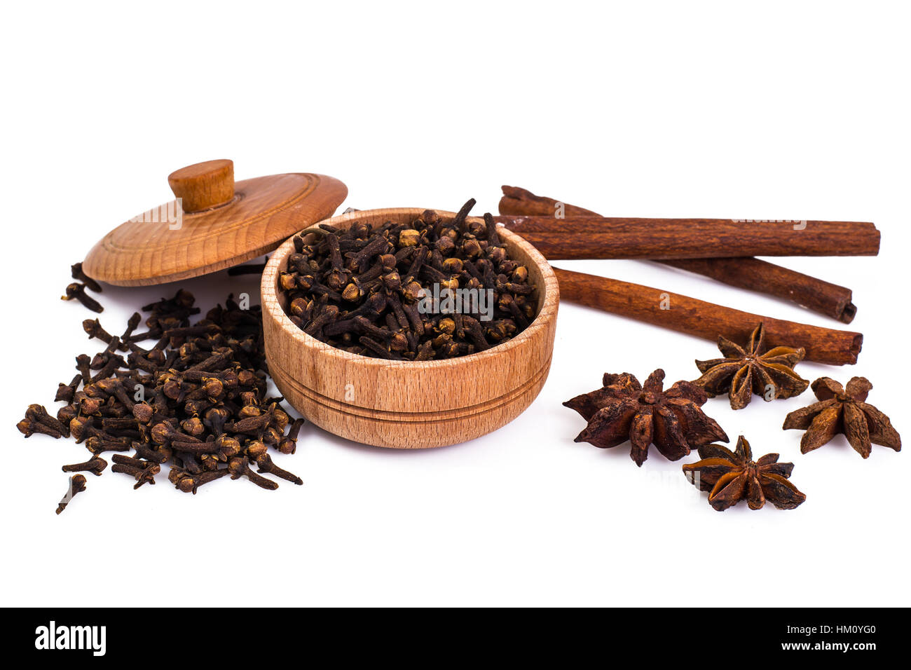 Fragrant spices used for cooking Stock Photo - Alamy