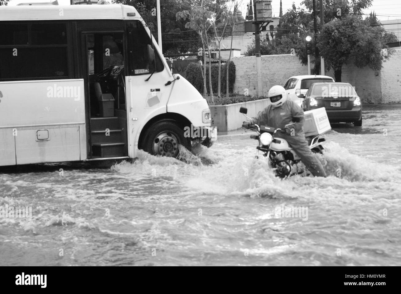 Truck and water Black and White Stock Photos & Images - Alamy