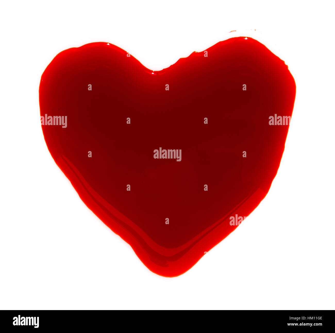 Dry blood spot Cut Out Stock Images & Pictures - Alamy