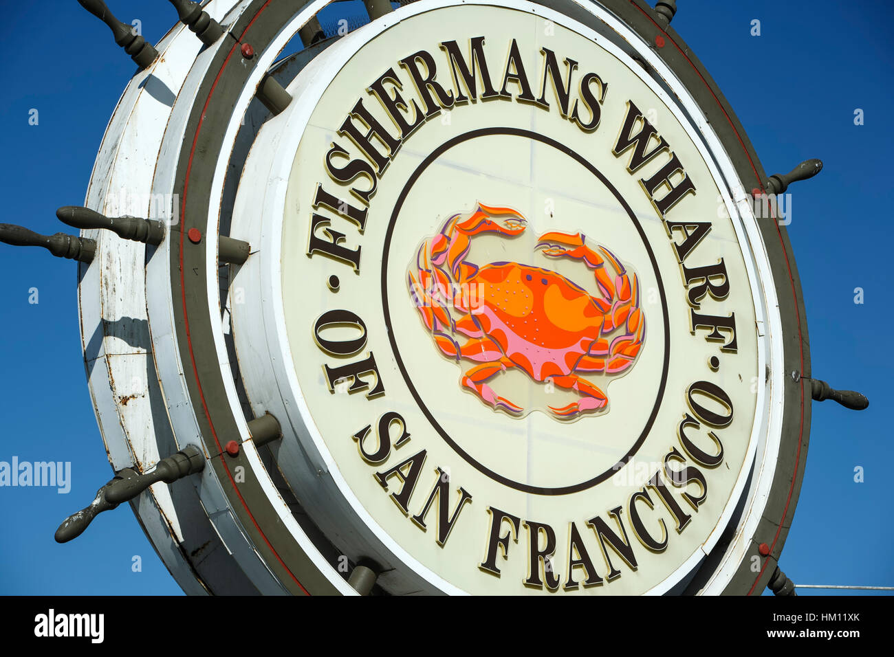 Fisherman's Wharf Sign, San Francisco, California USA Stock Photo - Alamy