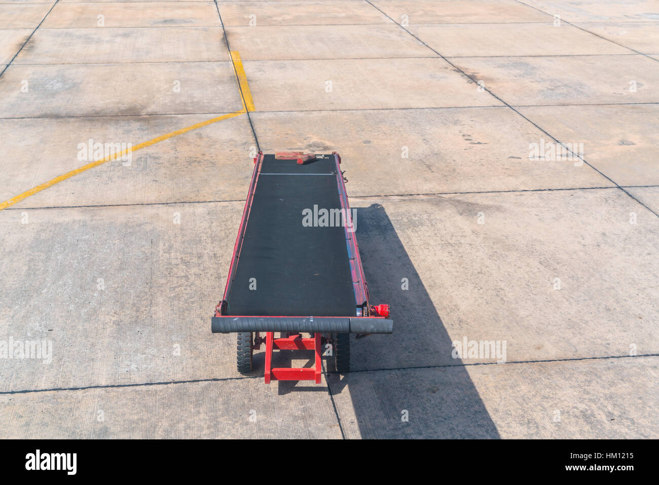 Carrying vehicles in airport Stock Photo - Alamy