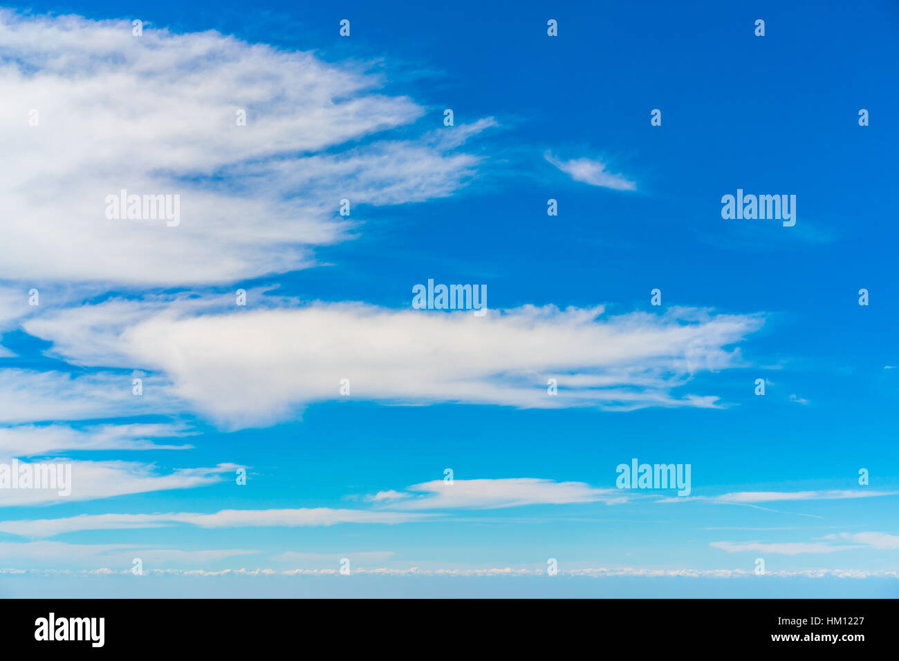 Cloud in blue sky Stock Photo - Alamy