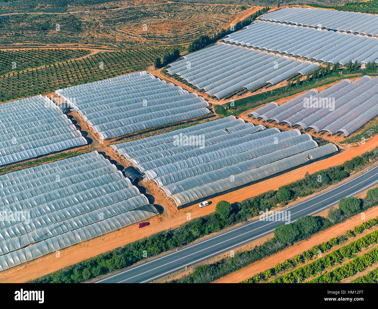 Drone fruit plantation hi-res stock photography and images - Alamy