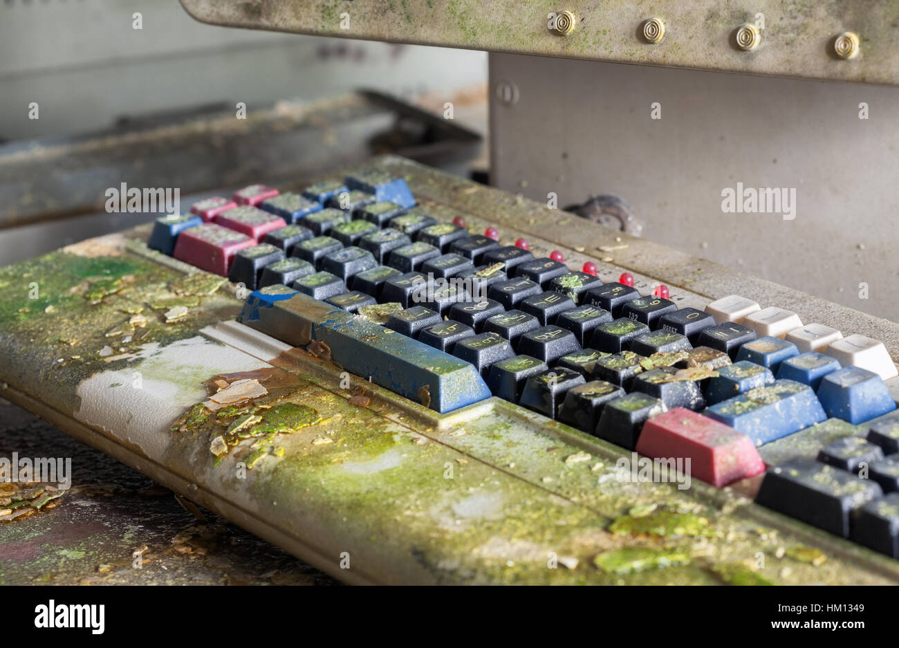 Vintage computer keyboard hi-res stock photography and images - Alamy
