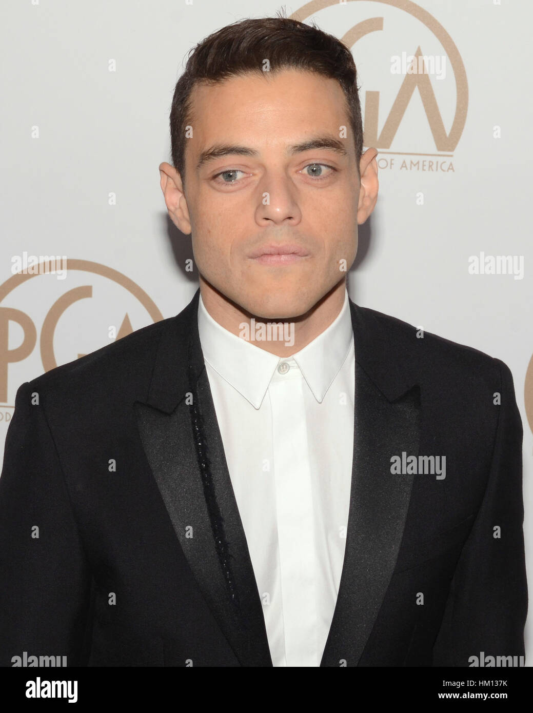 Rami Malek arrives at the 28th Annual Producers Guild Awards at The ...