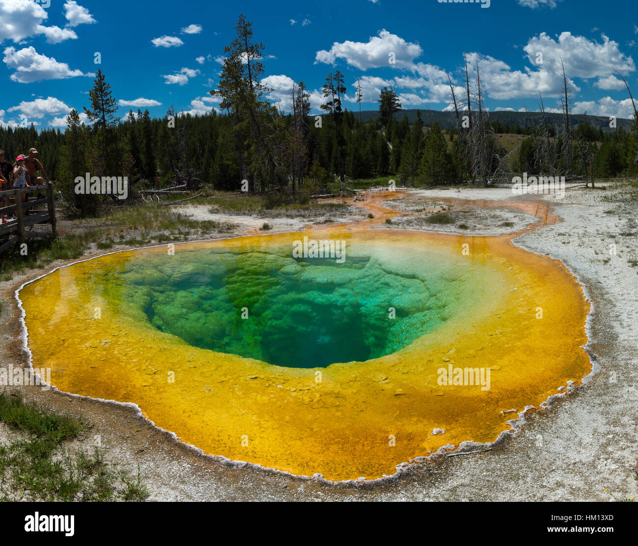 Morning glory pool hi-res stock photography and images - Alamy