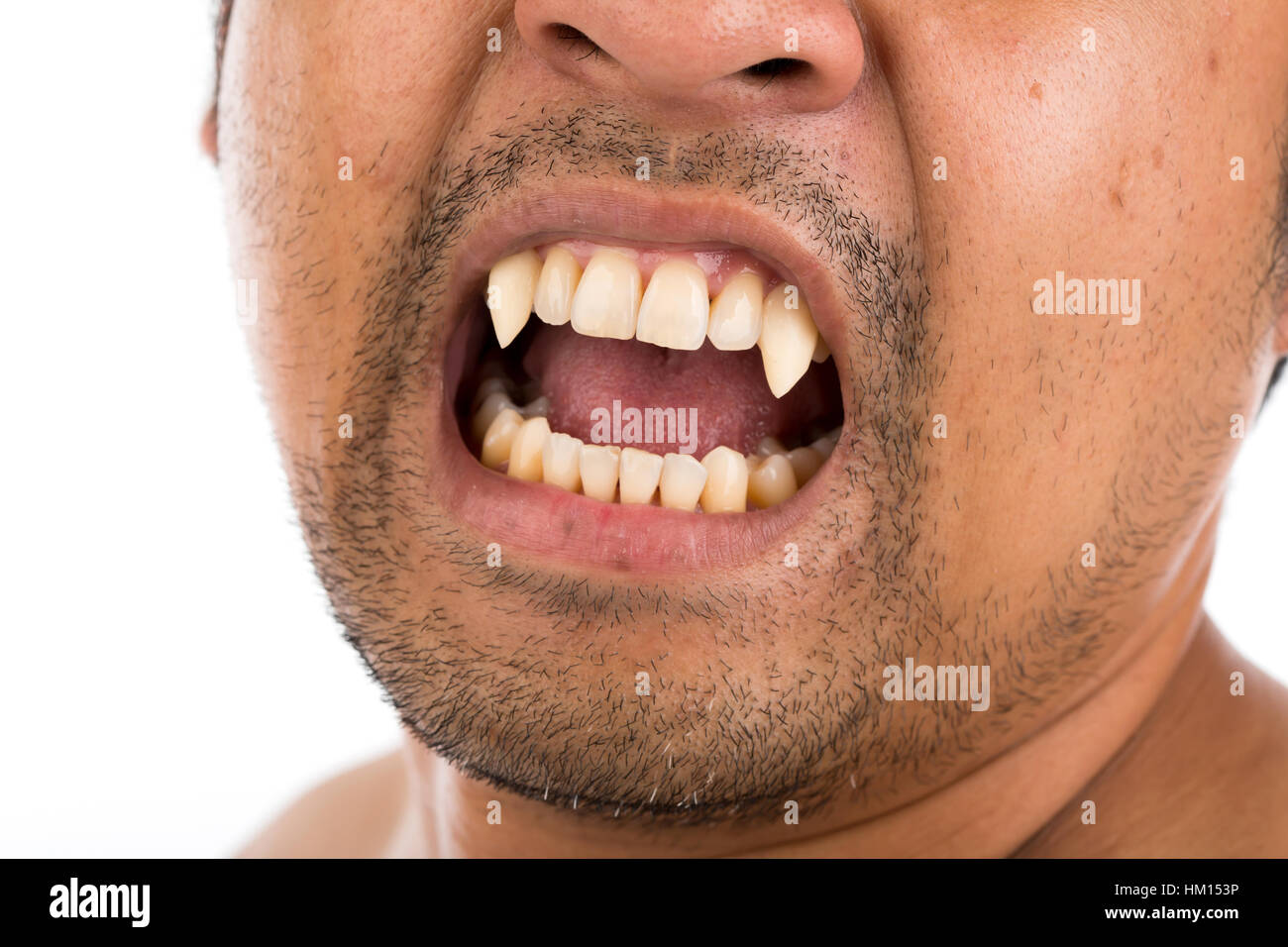 Halloween Vampire on white background Stock Photo - Alamy