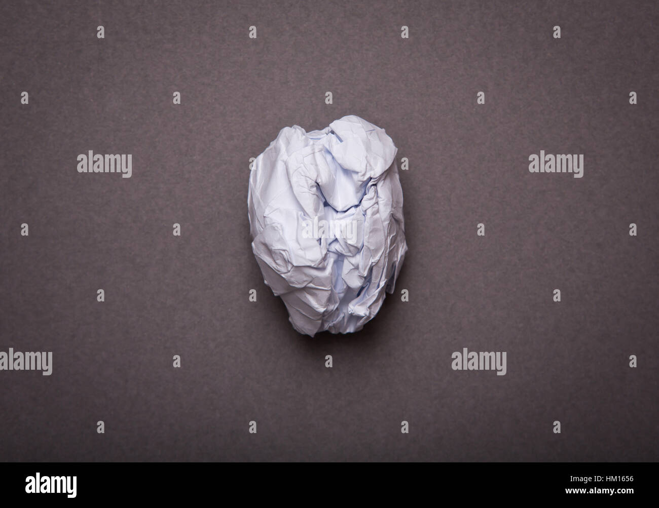 Medical background, Crumpled paper brain shape with copy space for text ...