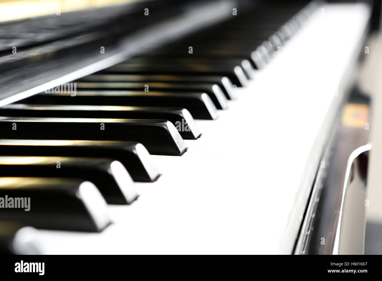 Close up of piano keys Stock Photo - Alamy