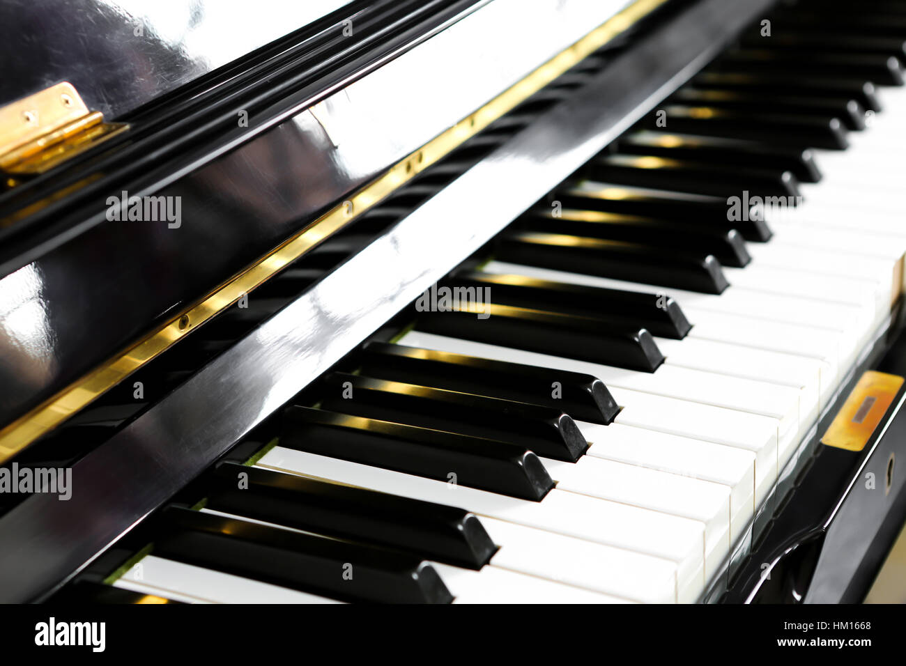 Close up of piano keys Stock Photo - Alamy