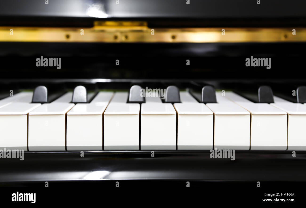 Close up of piano keys Stock Photo - Alamy