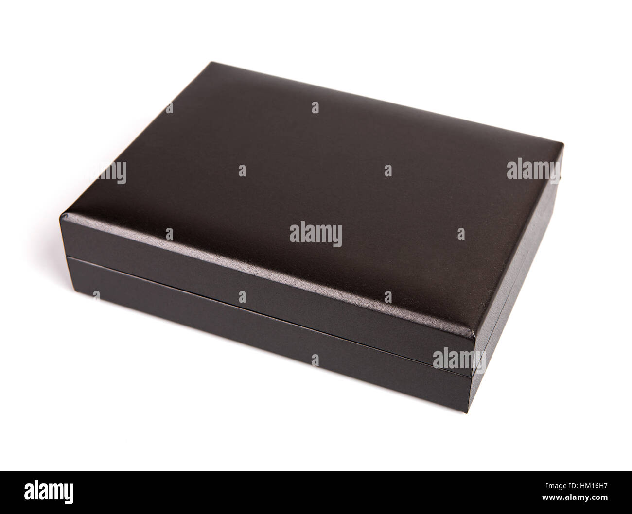 Black leather box Stock Photo - Alamy