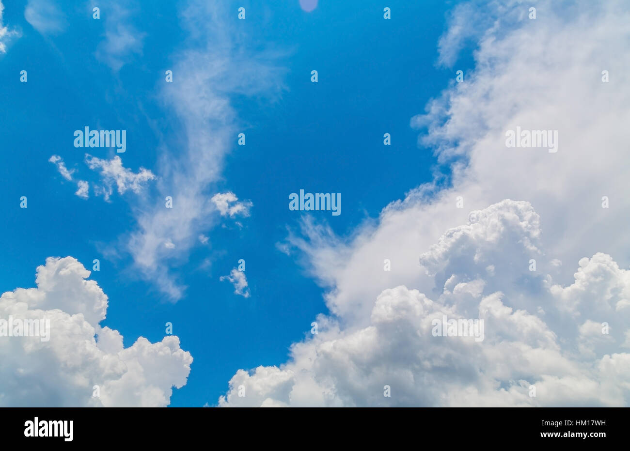 Cloud in blue sky Stock Photo - Alamy