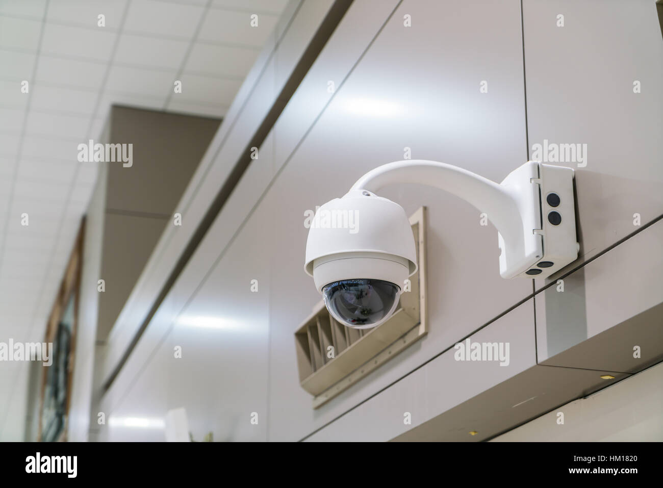 Cctv camera operating inside airport hi-res stock photography and ...