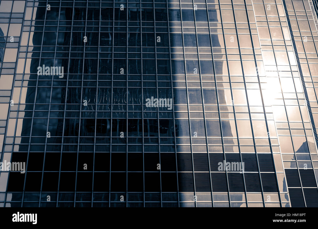 Windows of commercial building in Hong Kong Stock Photo - Alamy