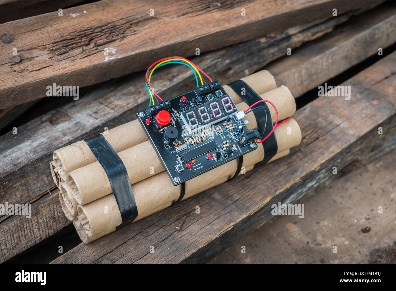 TNT time bomb Stock Photo - Alamy
