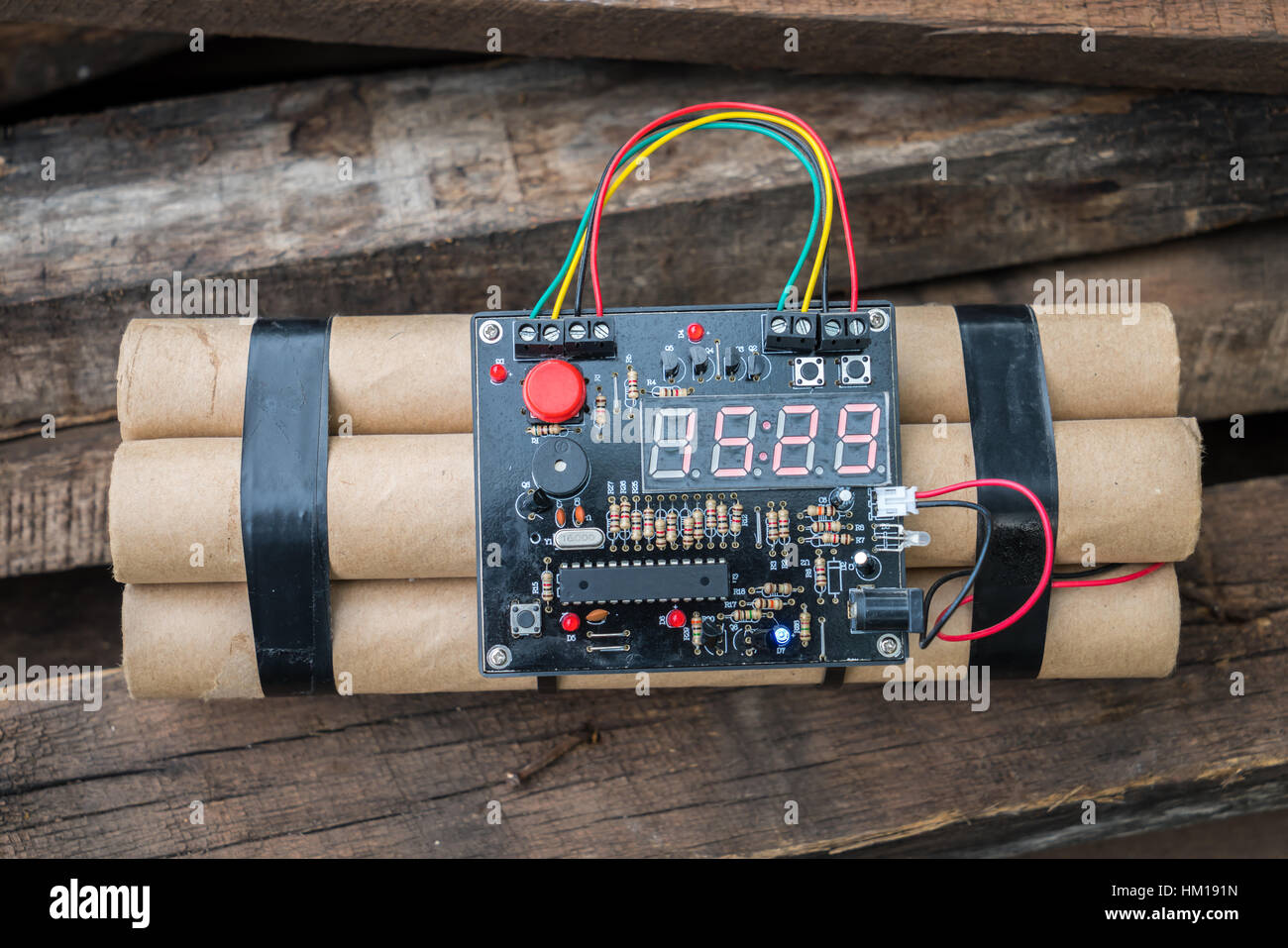 TNT time bomb Stock Photo - Alamy