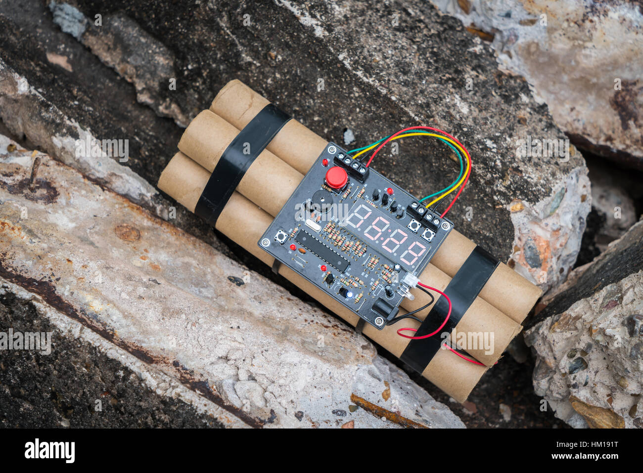 TNT time bomb Stock Photo - Alamy