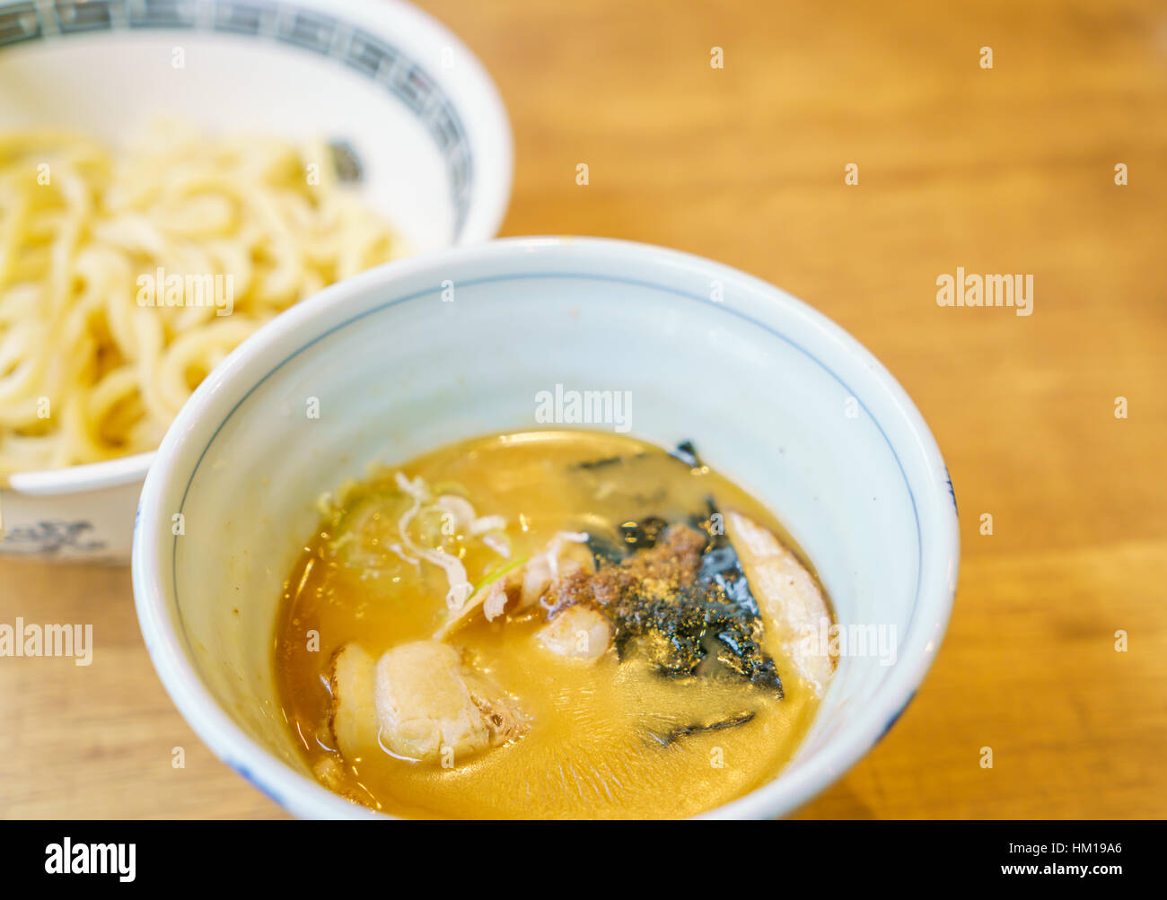 Japanese ramen noodle on table Stock Photo - Alamy