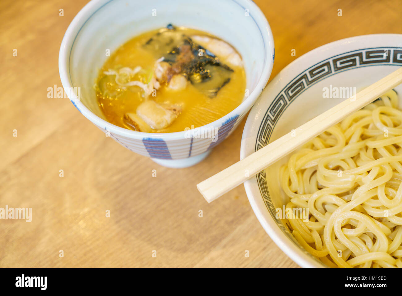 Japanese ramen noodle on table Stock Photo - Alamy