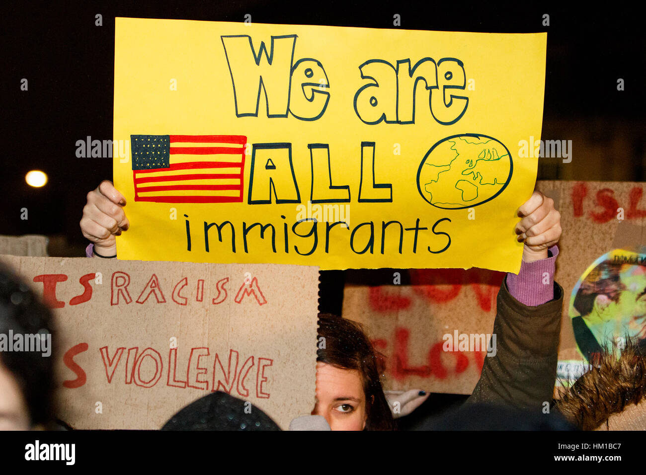 Presidential protest signs hi-res stock photography and images - Alamy