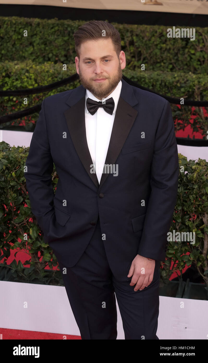 Los Angeles, USA. 29th Jan, 2017. Actor Jonah Hill attends the 23rd ...