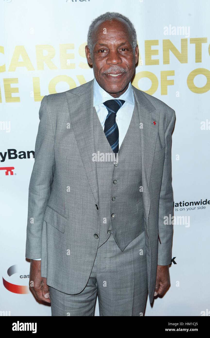New York City, USA. 30th Jan, 2017. Danny Glover at National CARES ...